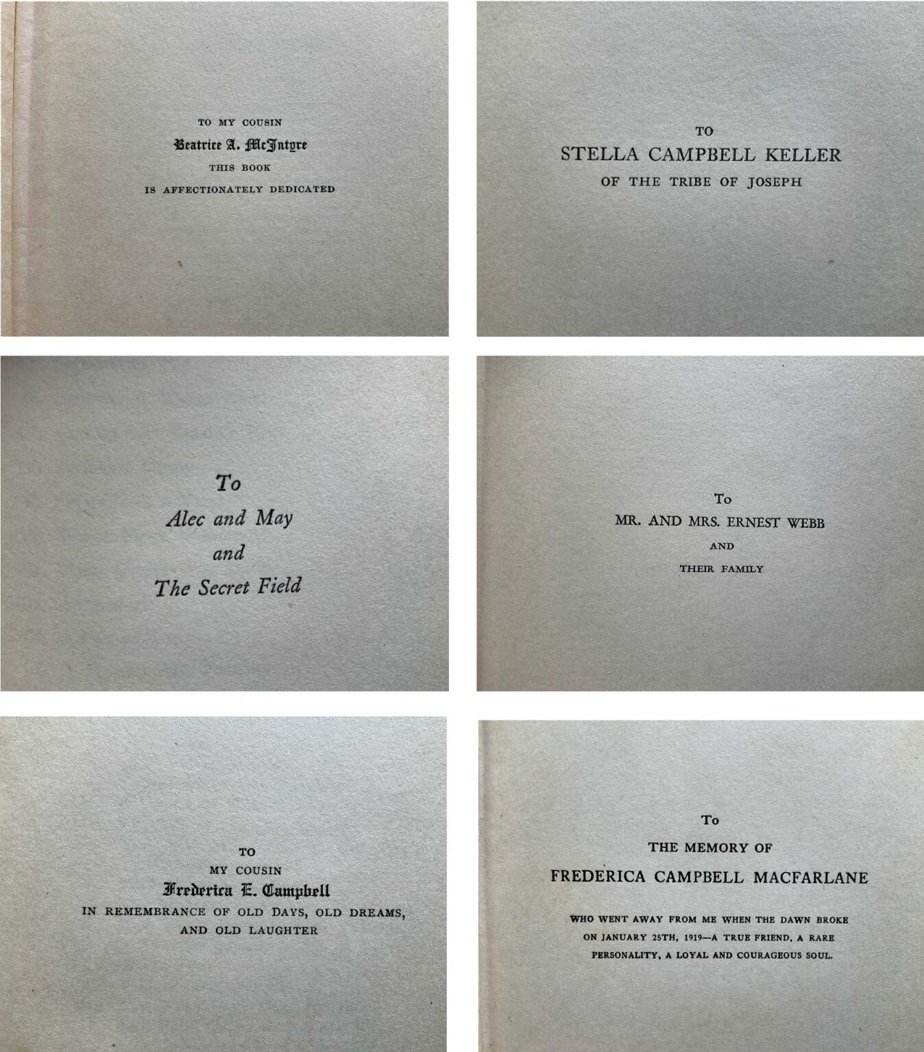 Roots and Branches of the Family Tree: L.M. Montgomery’s Families - The ...